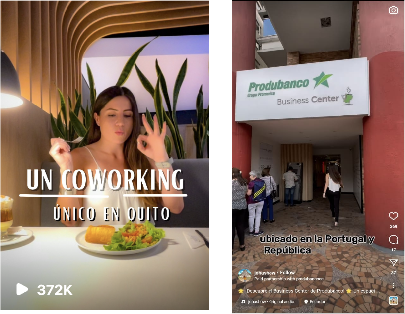 Ecuador Influencers | Creadores de Contenido & UGC